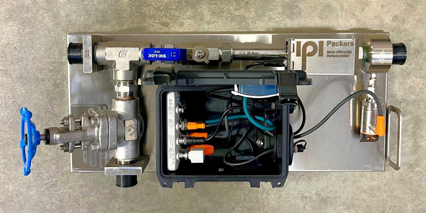 Portable Digital Flow Skids | Permeability Testing - IPI Packers